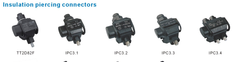 LV Electrical ABC Cable insulation piercing connector IPC3.1 with ...