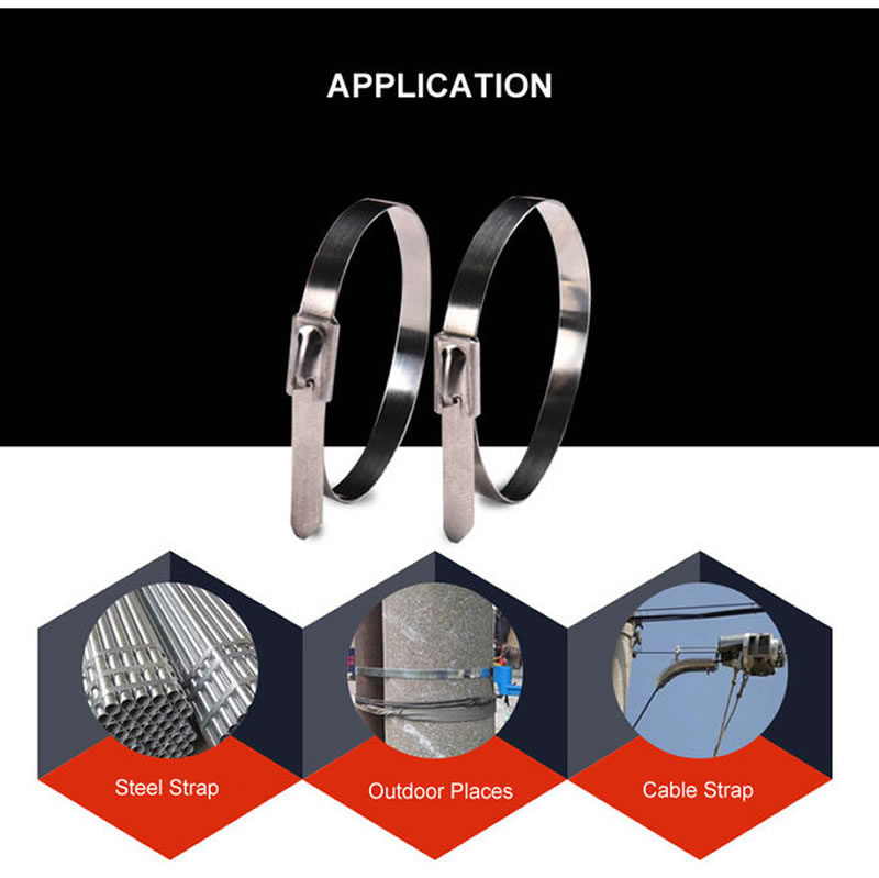 SS201 304 316 L Type Stainless Steel Banding Strap With Stainless Steel ...