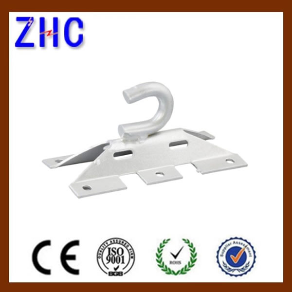 Hot-Dip Galvanized Steel Anchor Hook Bracket For Cable Line Hardware ...