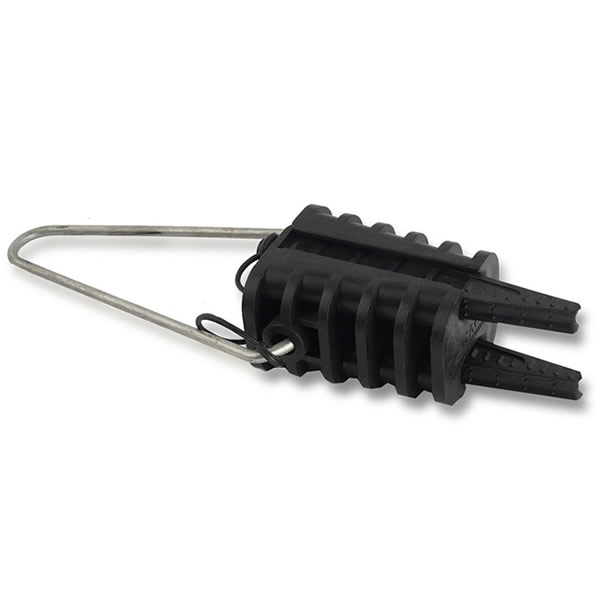 UV Black 16-25mm2 Overhead Line 4 Cores Anchoring Tension Clamp For ABC ...