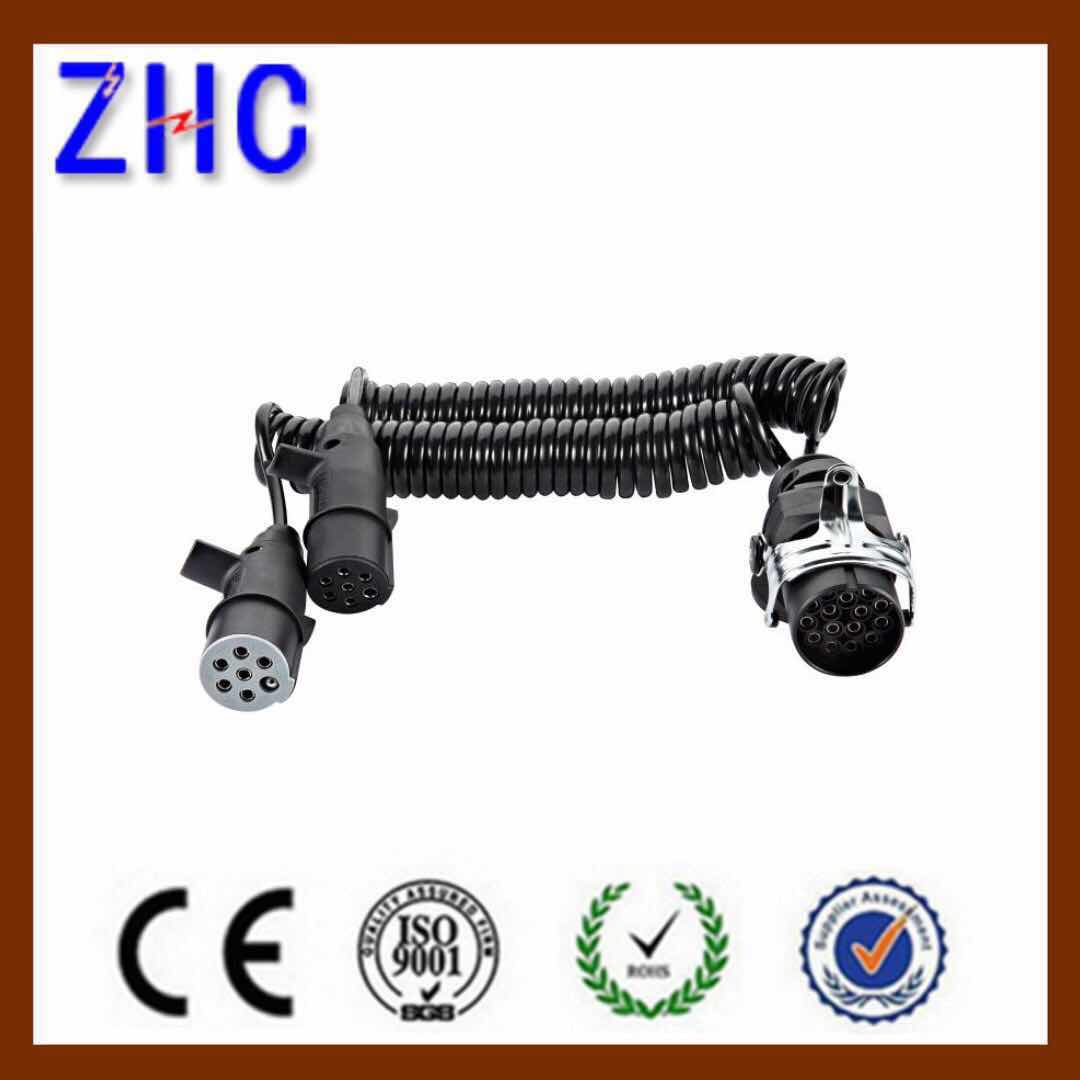 ISO 1185 24V N/S Type 15P ABS/ESB Trailer Plug & 7P plug Trailer Towing ...