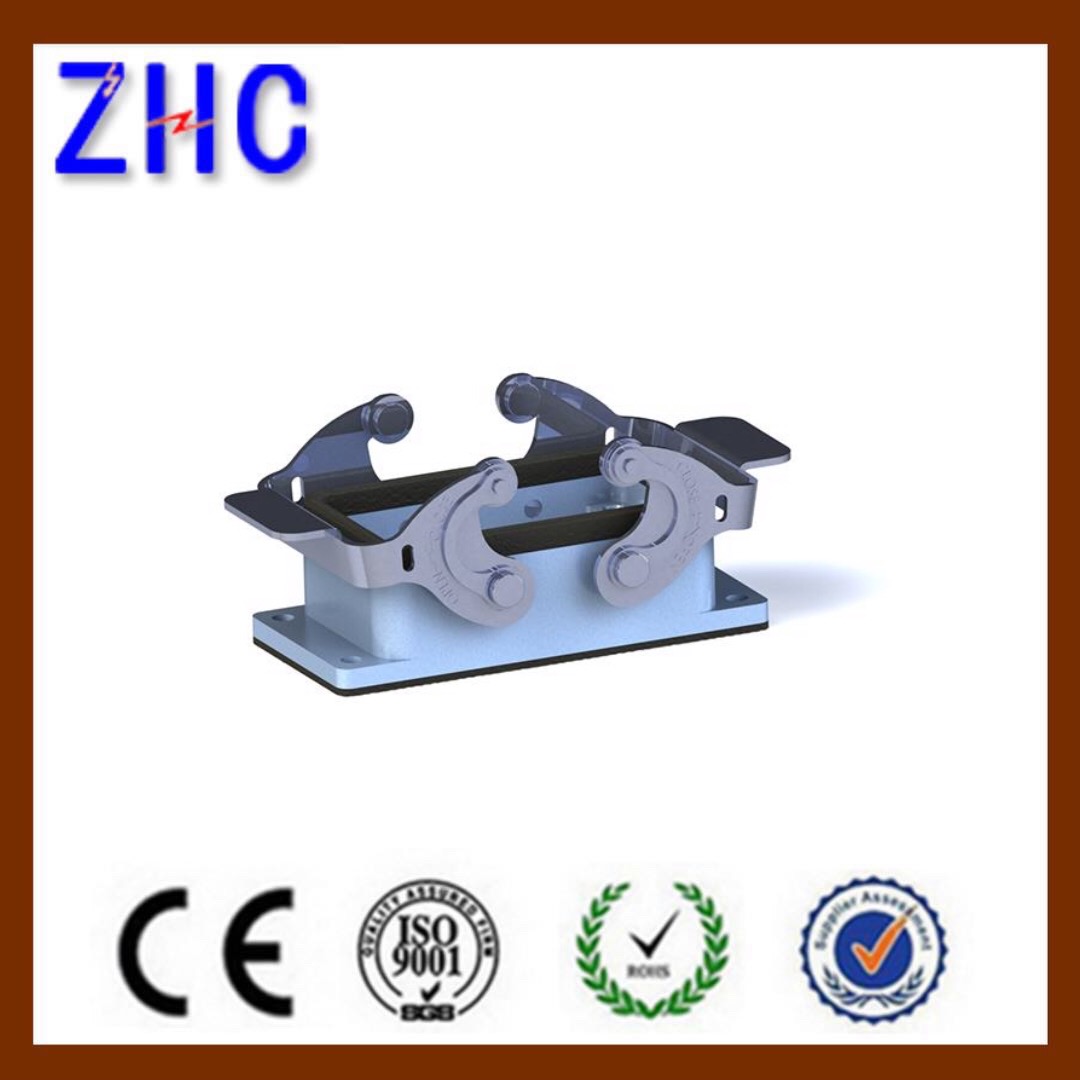 H10B-ST-2L Bulkhead Mounting IP65 Aluminum Alloy Die Cast Hood & Housing For Heavy Duty ...