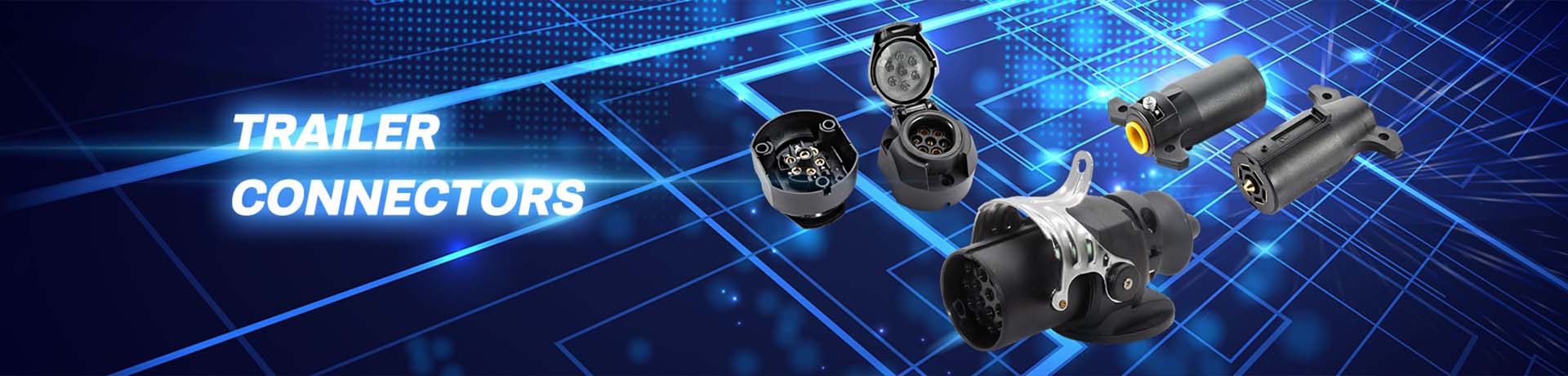 ISO 1185 24V N Type 7P Injection plug Trailer Towing Connector With ...